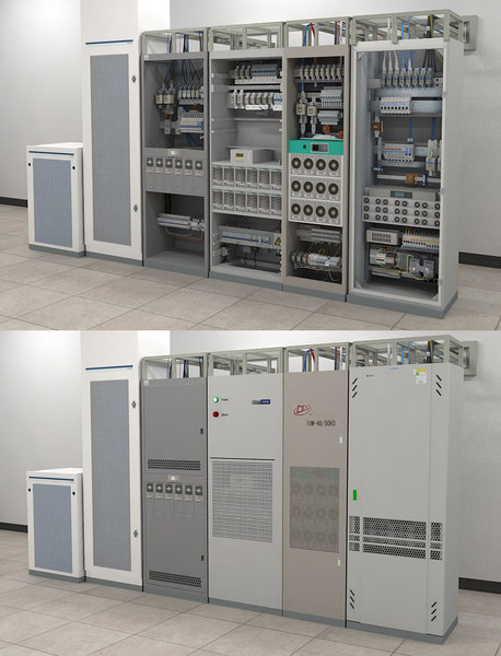 control panel 2 3d model