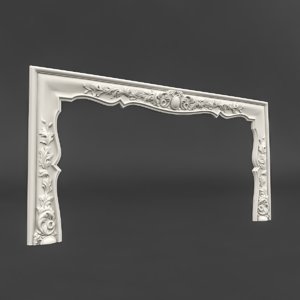 3d model window