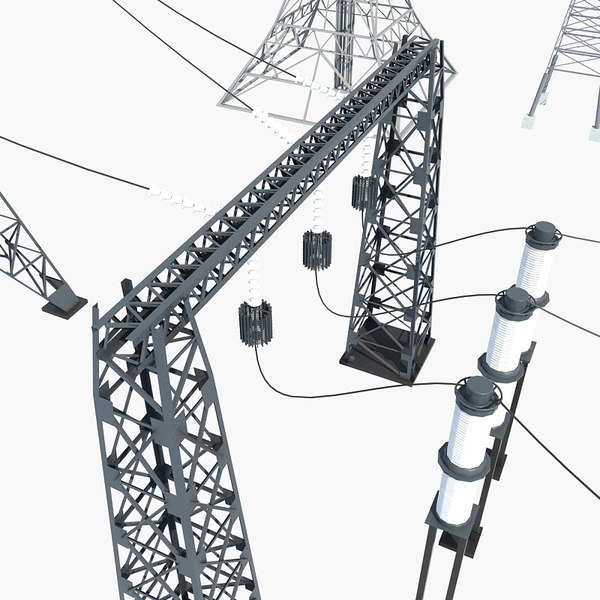 Tower electric 3D model - TurboSquid 1517279