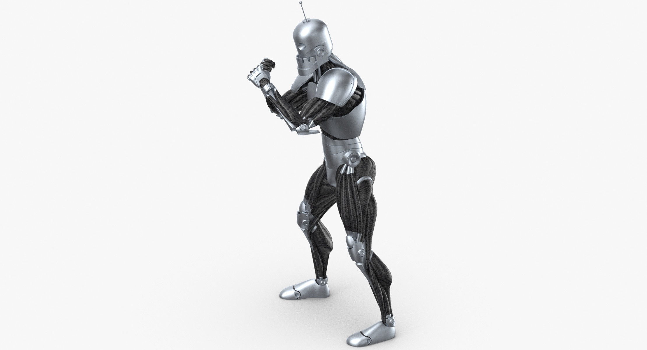 3D model robot 02 fighting - TurboSquid 1517292
