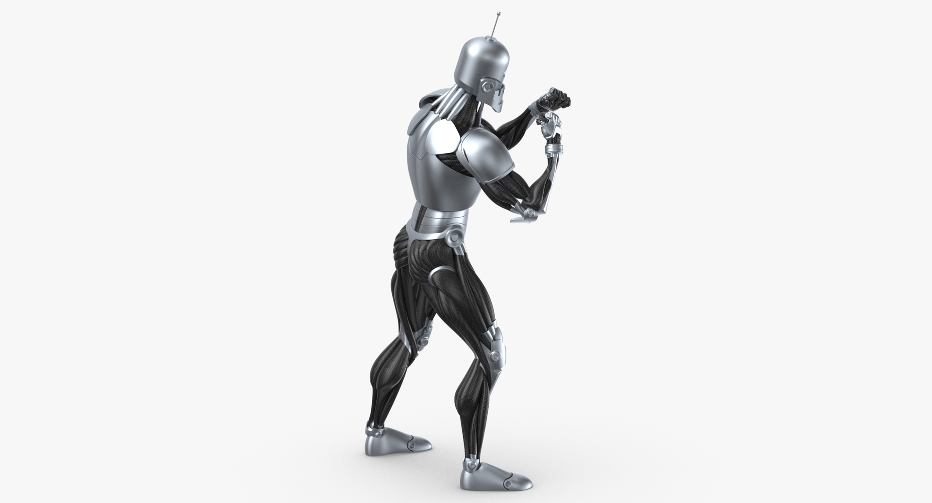 3D model robot 02 fighting - TurboSquid 1517292