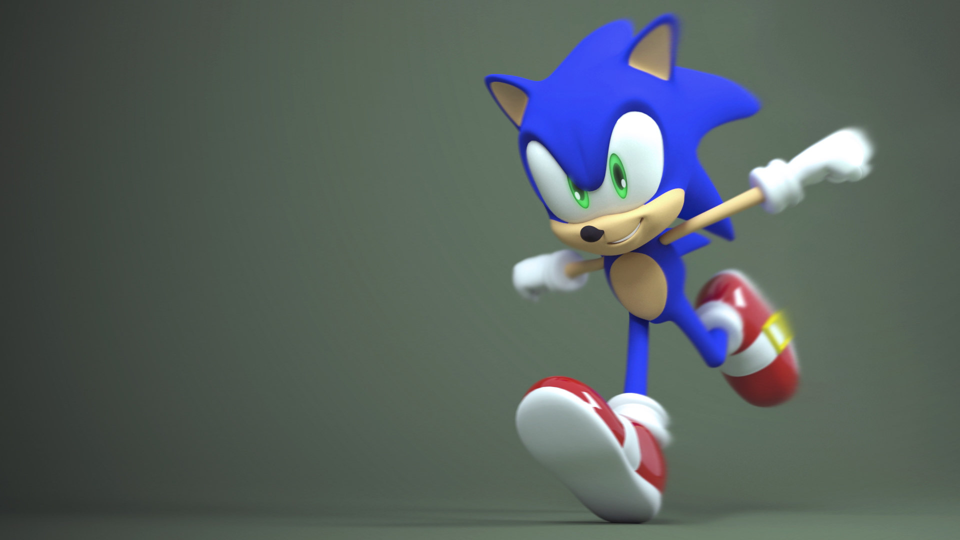 Sonic hedgehog character rigged 3D - TurboSquid 1517341