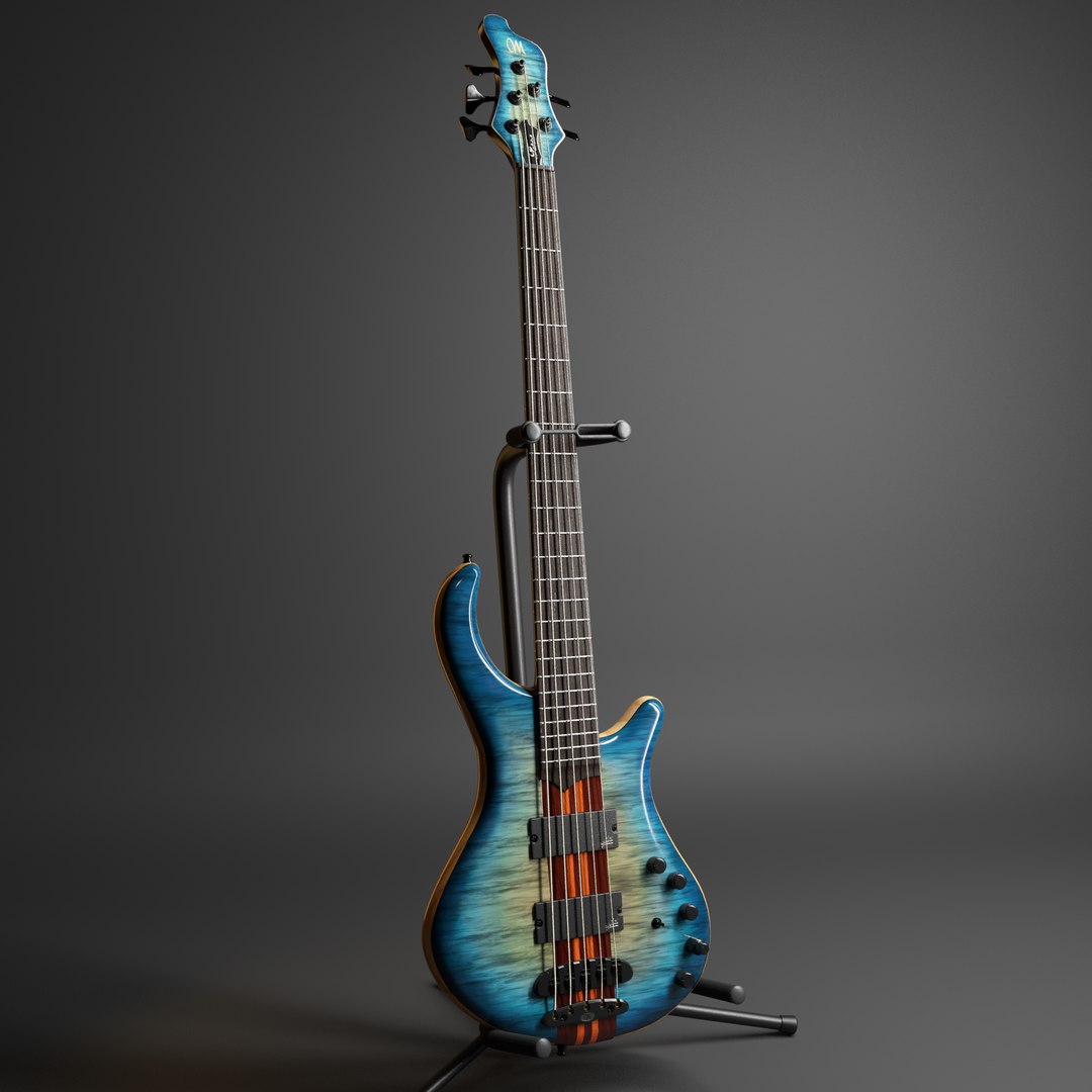 3D model guitar bass mayones stand - TurboSquid 1517388