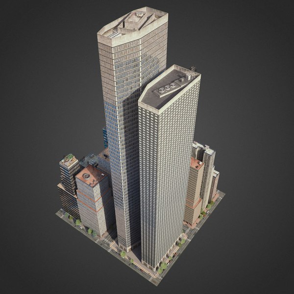 Free Low Poly 3D City Models | TurboSquid