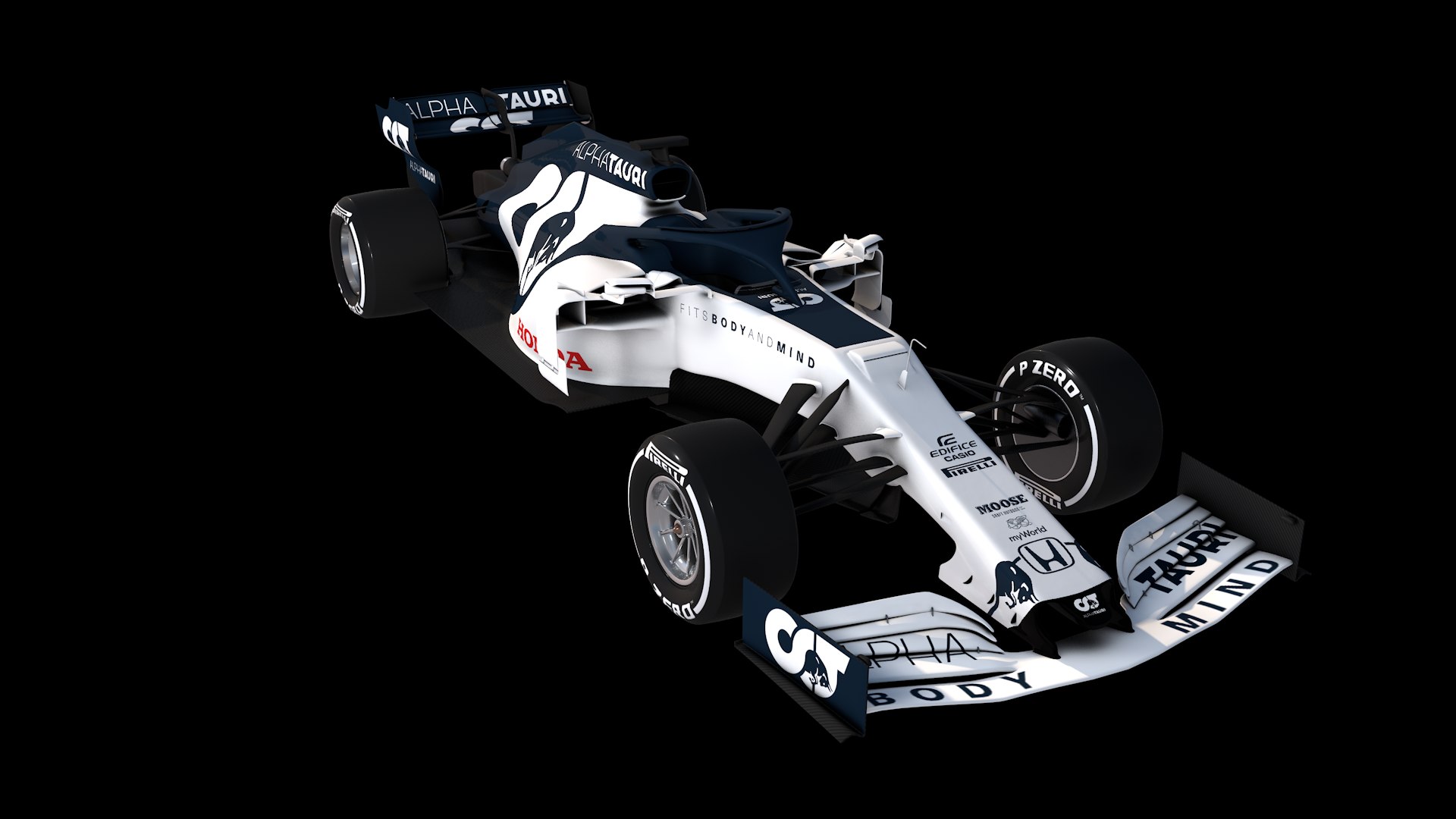 Alpha tauri 2020 3D model - TurboSquid 1517537