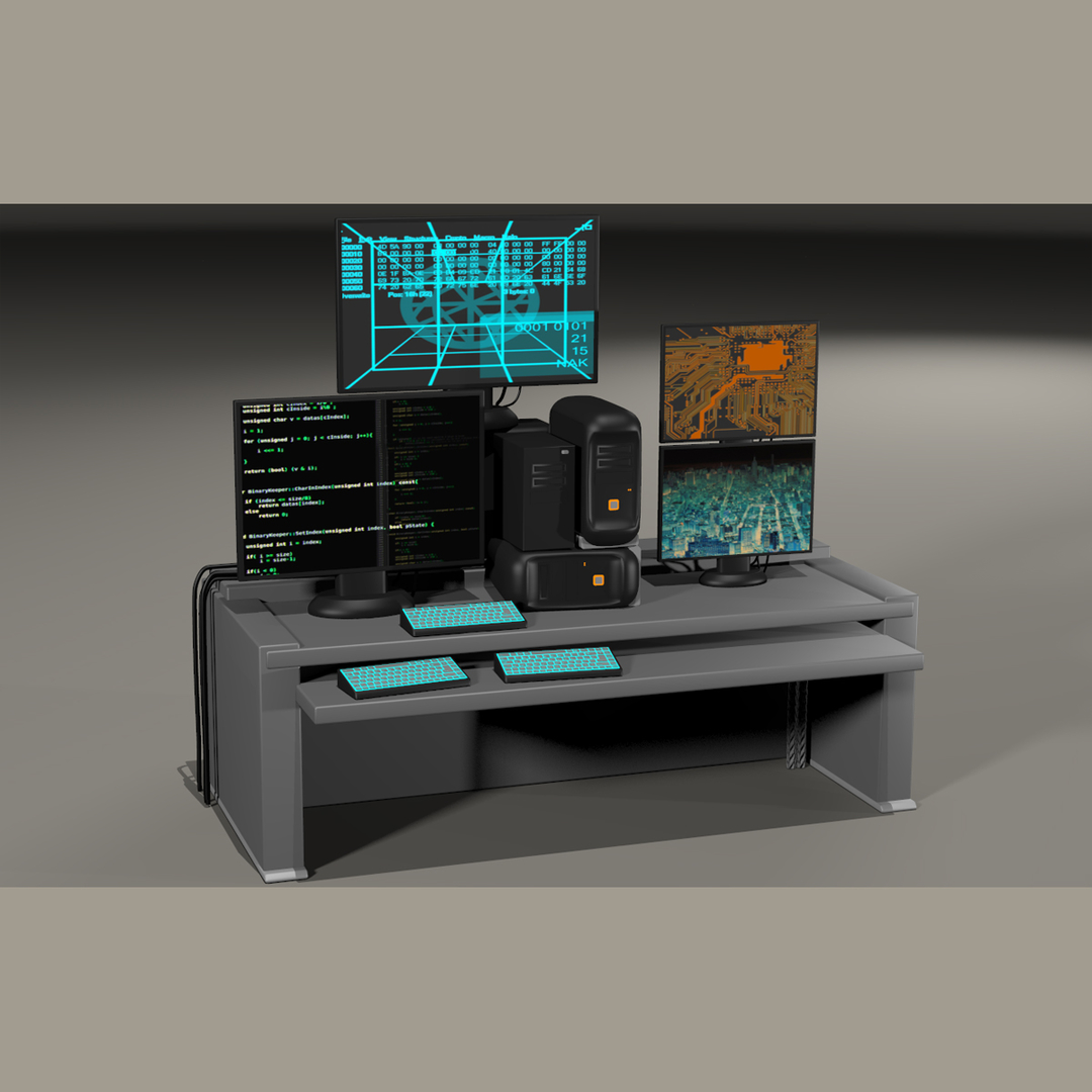 Props cyberpunk cable device 3D - TurboSquid 1517545