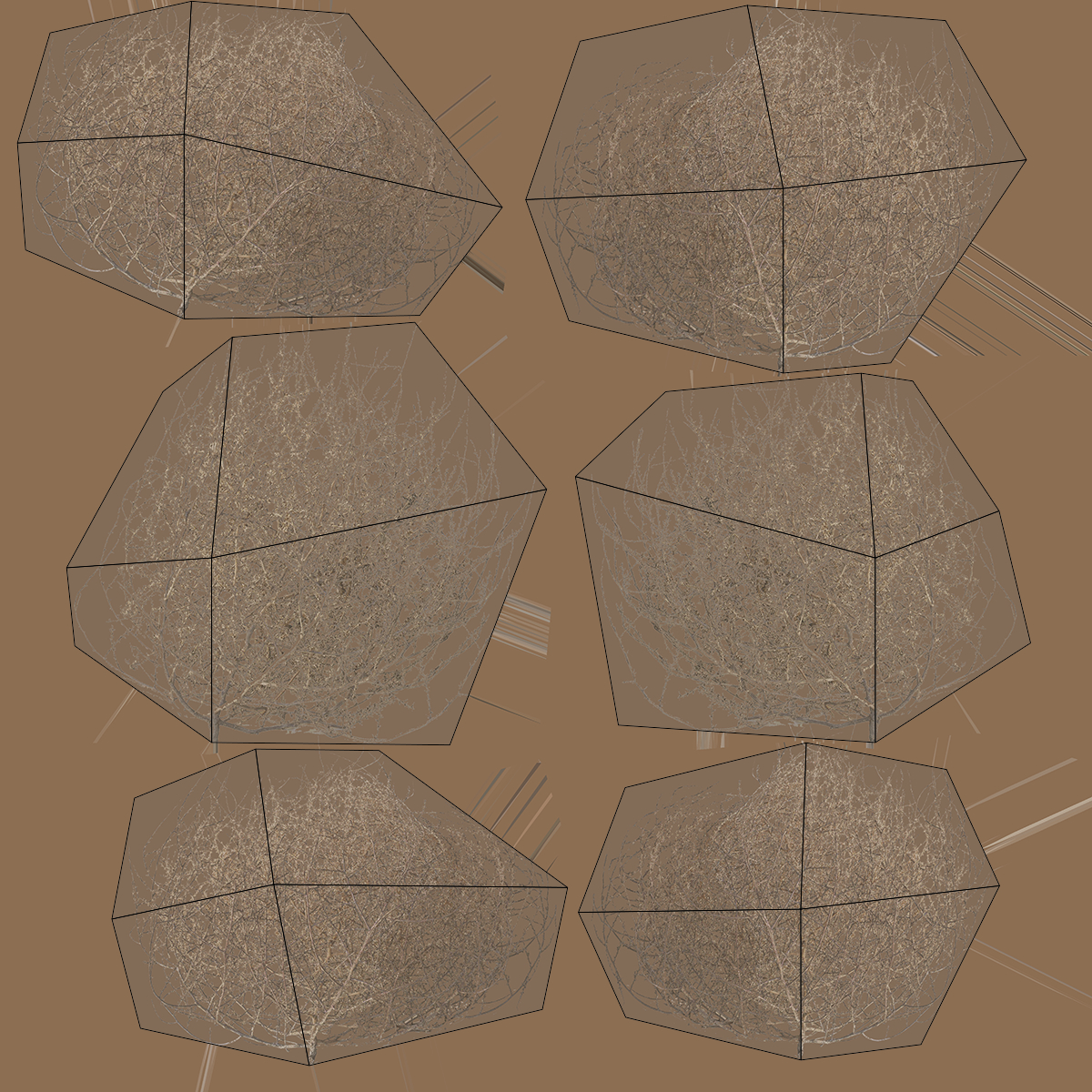 Tumbleweed polys 3D model - TurboSquid 1517576