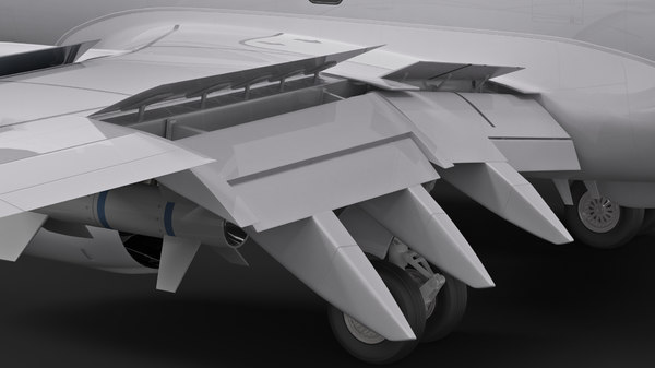 Boeing p-8 poseidon military aircraft 3D model - TurboSquid 1517703