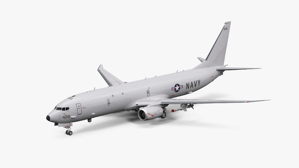 Boeing p-8 poseidon military aircraft 3D model - TurboSquid 1517703