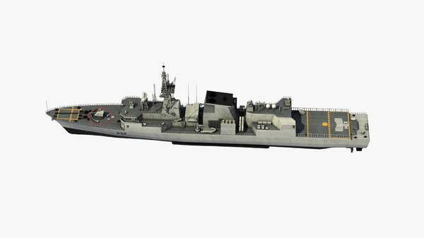 Updated halifax class model - TurboSquid 1517660