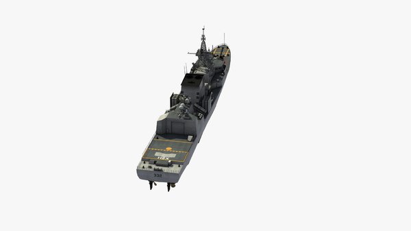 Updated halifax class model - TurboSquid 1517660