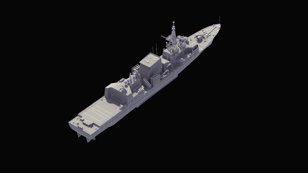 Updated halifax class model - TurboSquid 1517660