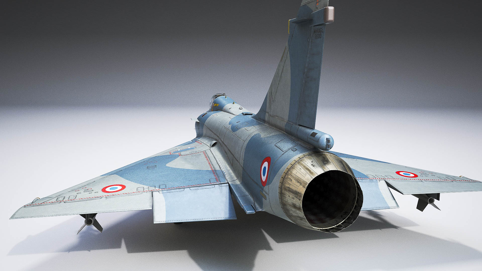 3D mirage 2000 dassault model - TurboSquid 1516394