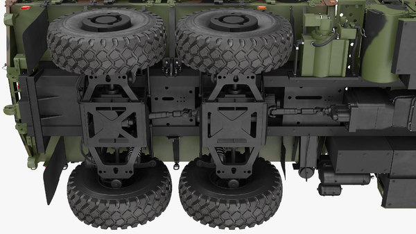 3D model military medium cargo truck - TurboSquid 1517761