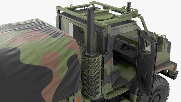 3D model military medium cargo truck - TurboSquid 1517761
