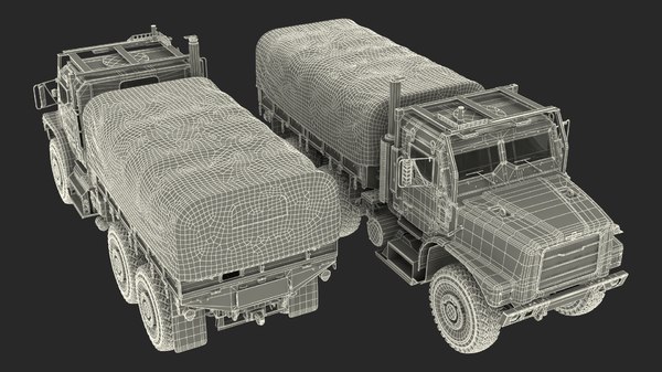 3D model military medium cargo truck - TurboSquid 1517761