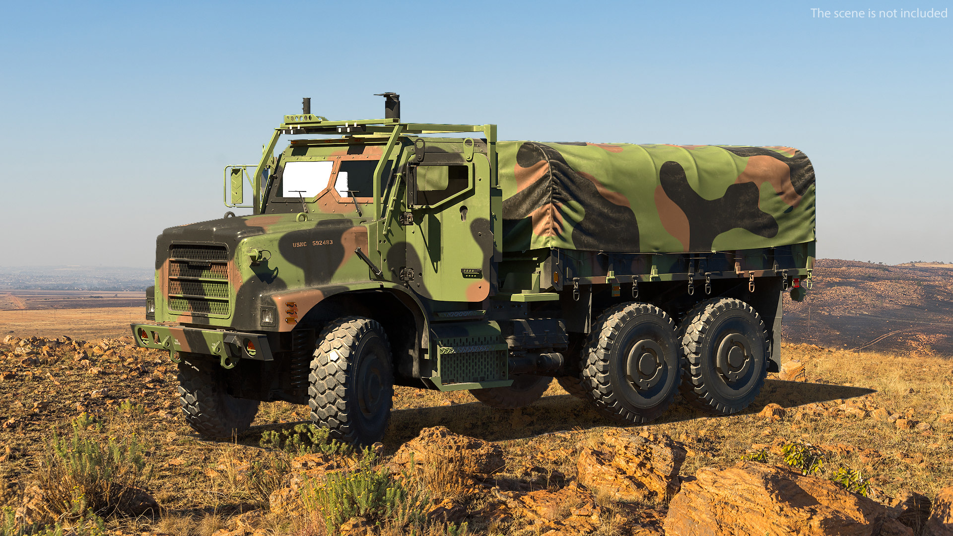 3D medium tactical vehicle 6x6 - TurboSquid 1517760