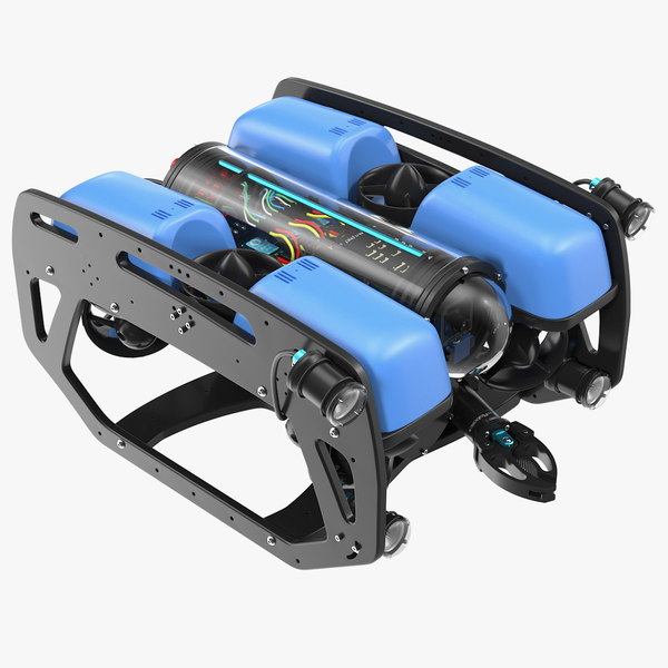 modelo 3d Robot submarino BlueROV2 aparejado - TurboSquid 1518317