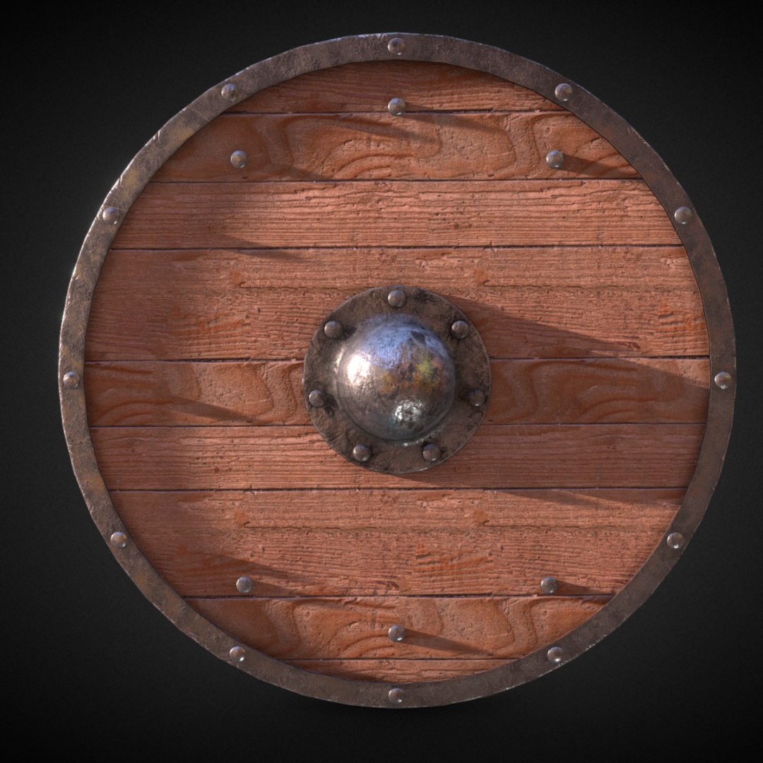3D shield model - TurboSquid 1517886