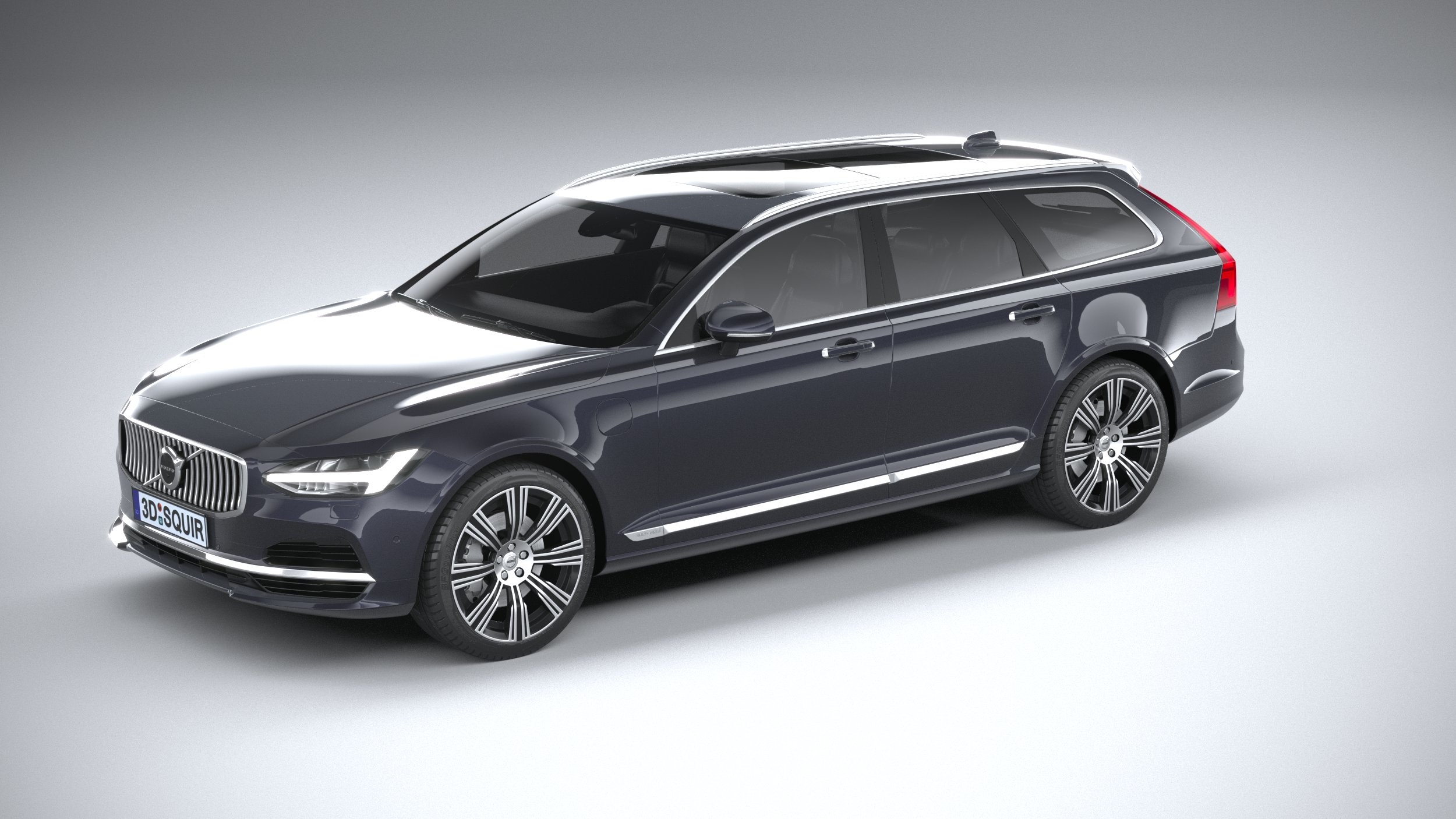 3D model v90 estate 2020 - TurboSquid 1517893