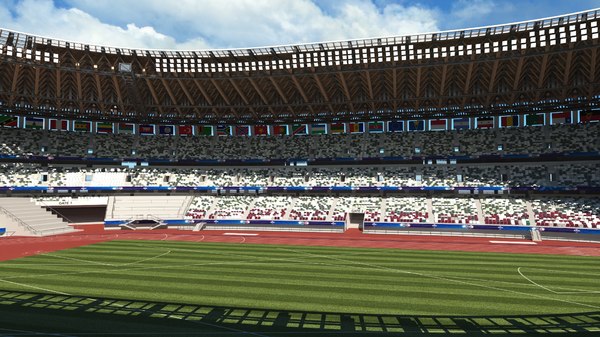 New national olympic stadium 3D - TurboSquid 1518310