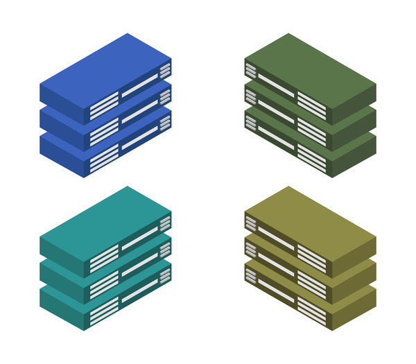 Shapes Encapsulated Postscript isometric server vector