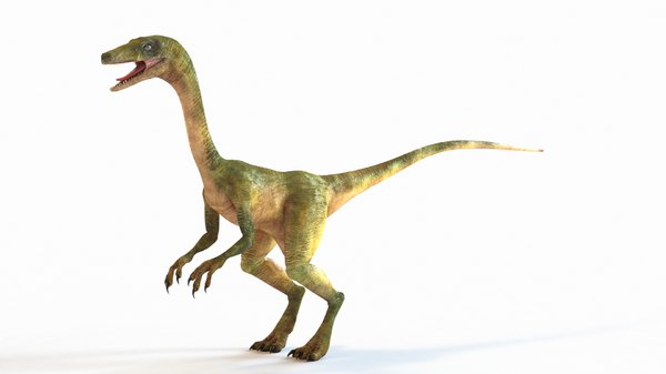 3d compsognathus compy model