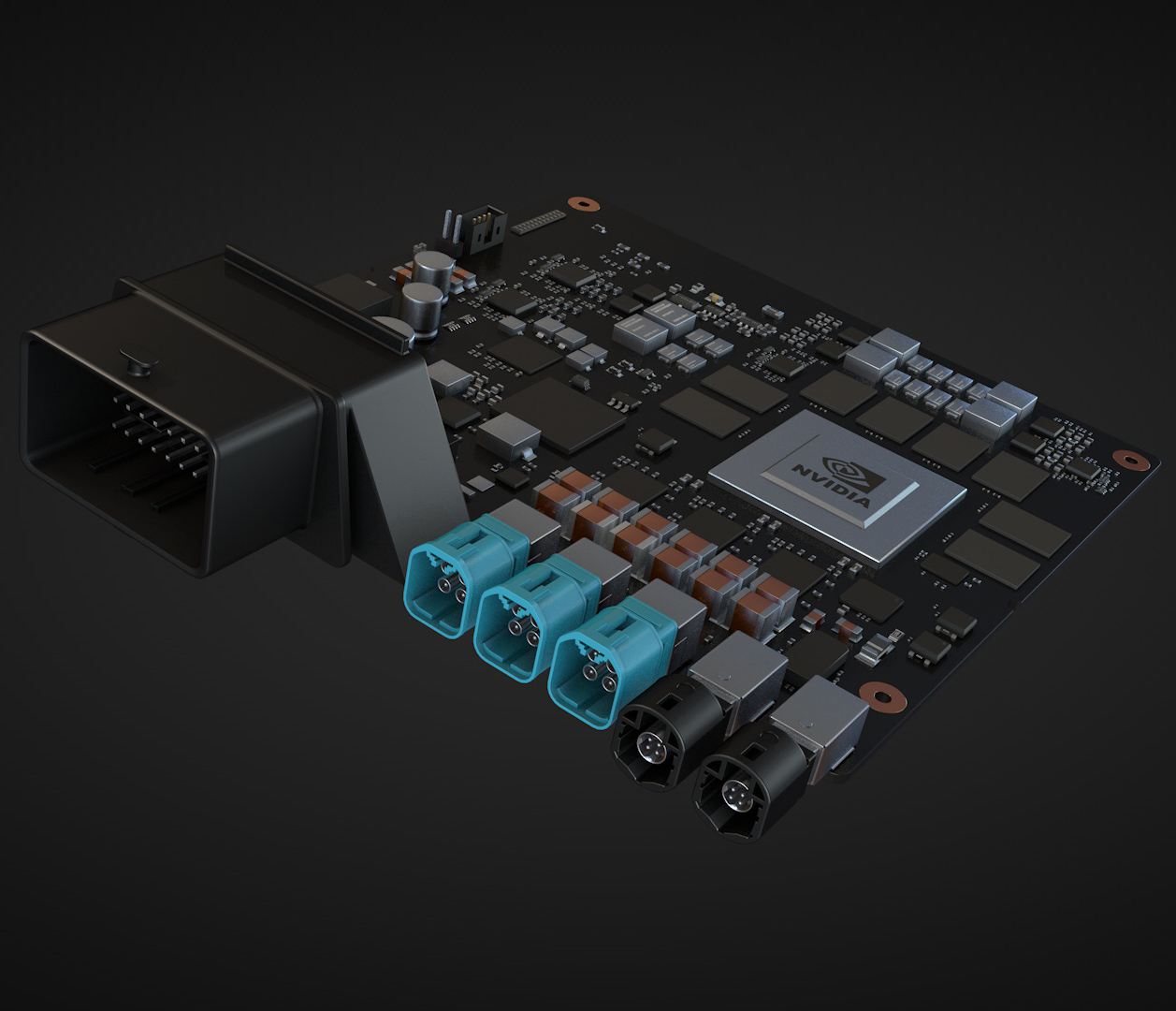 Nvidia Drive px xavier 회로 기판 3D 모델 - TurboSquid 1447674