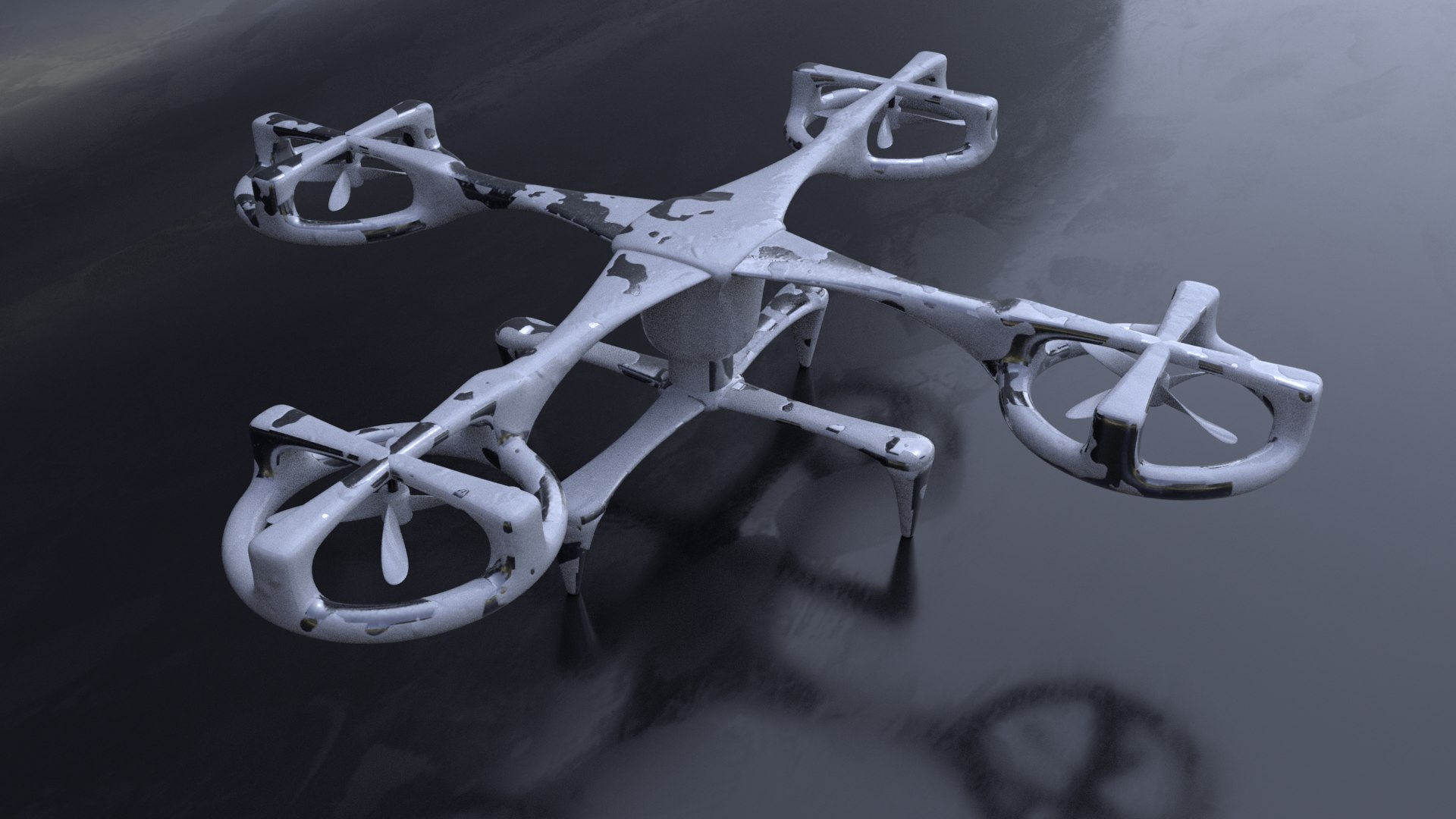 Drone dron 3D model - TurboSquid 1518160