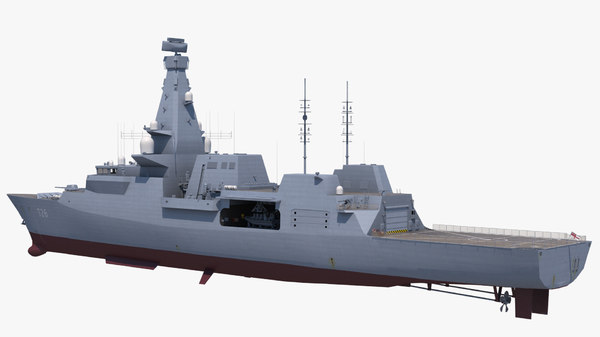 Type 26 frigate 3D model - TurboSquid 1222446