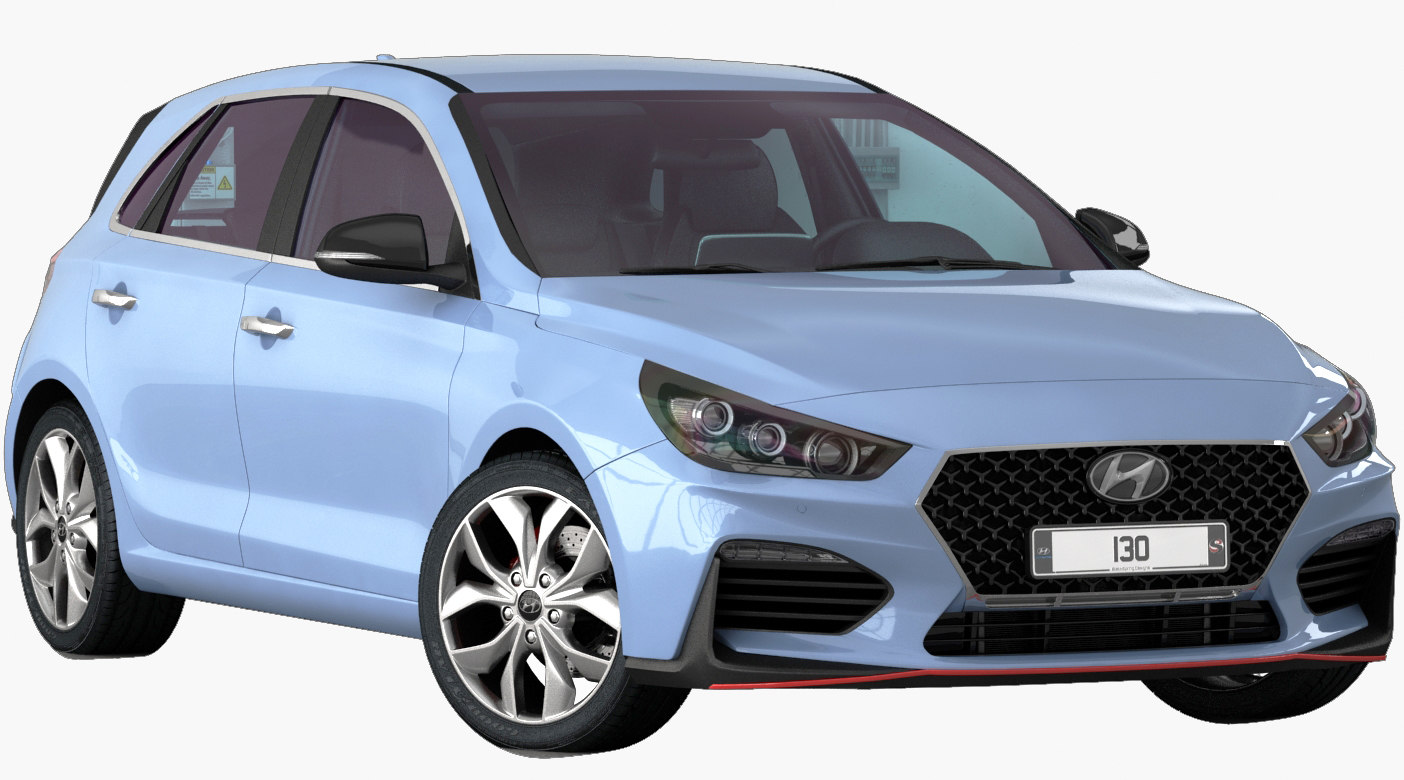 Hyundai i30 n line 3D model - TurboSquid 1518453