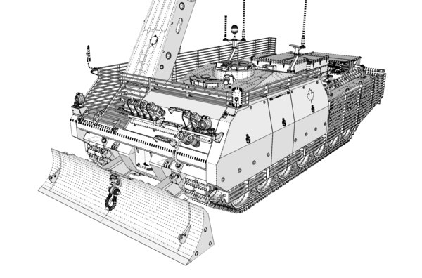 Leopard Wisent 2 ARV 加拿大高保真3D模型 - TurboSquid 1518525