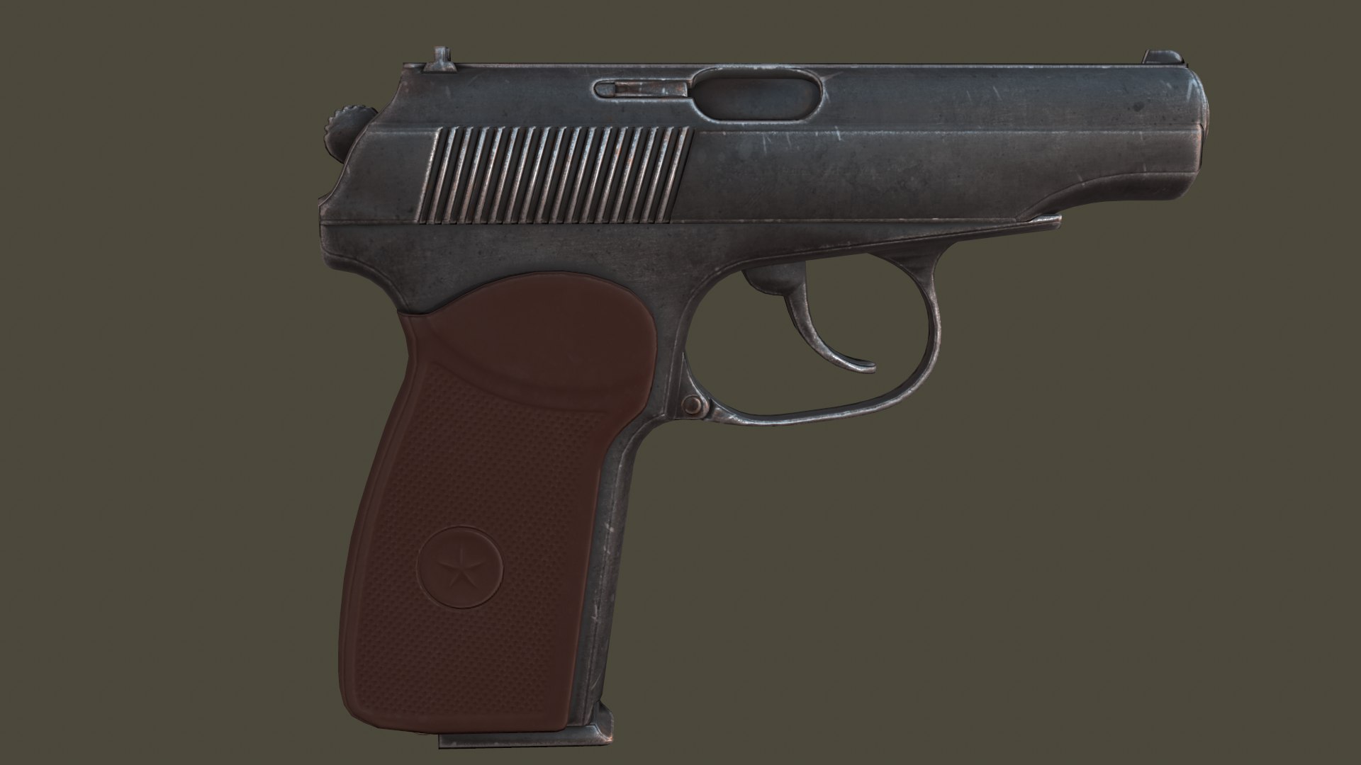 3D makarov games model - TurboSquid 1518796