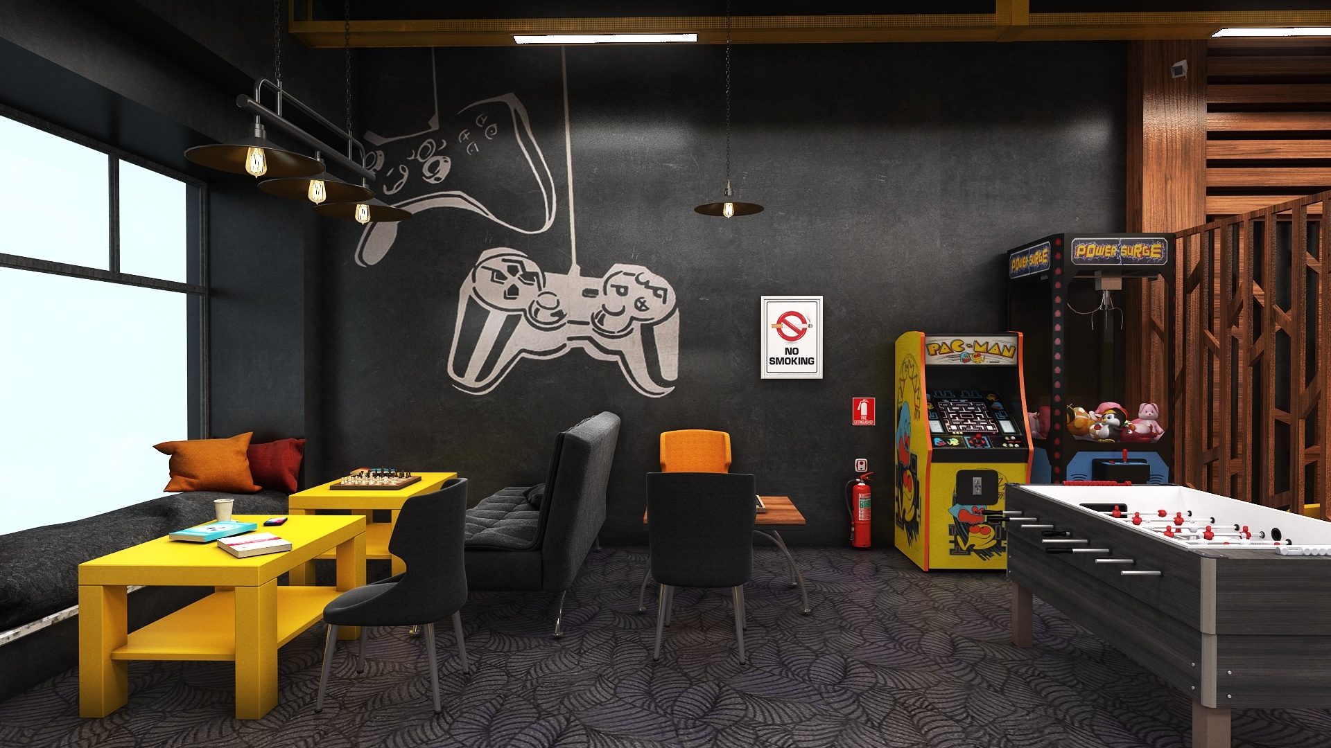 Realistic Gaming Cafe Collection 3D-Modell - TurboSquid 1518861
