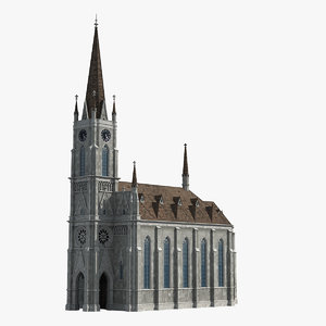 Cathedral 3D Models for Download | TurboSquid