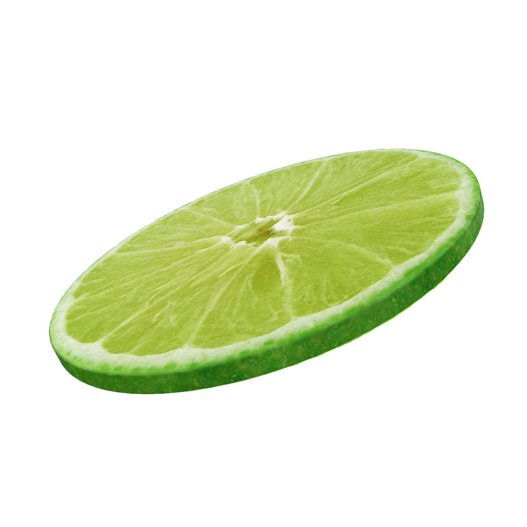 Lime slice 3D - TurboSquid 1518947