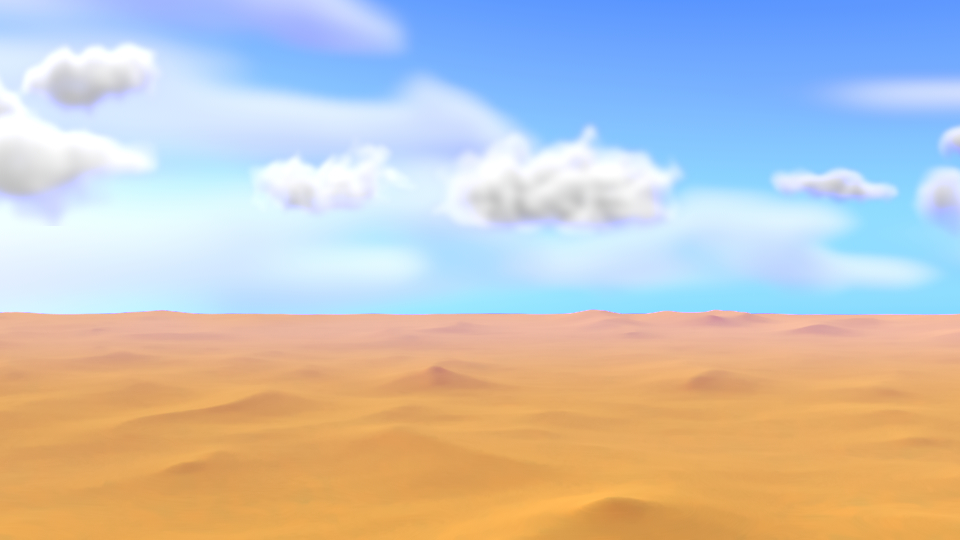 3D model desert sand dunes - TurboSquid 1518866
