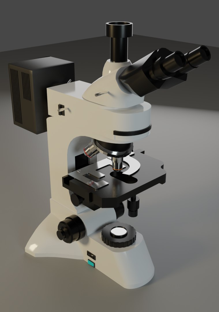Optical microscope 3D - TurboSquid 1518979