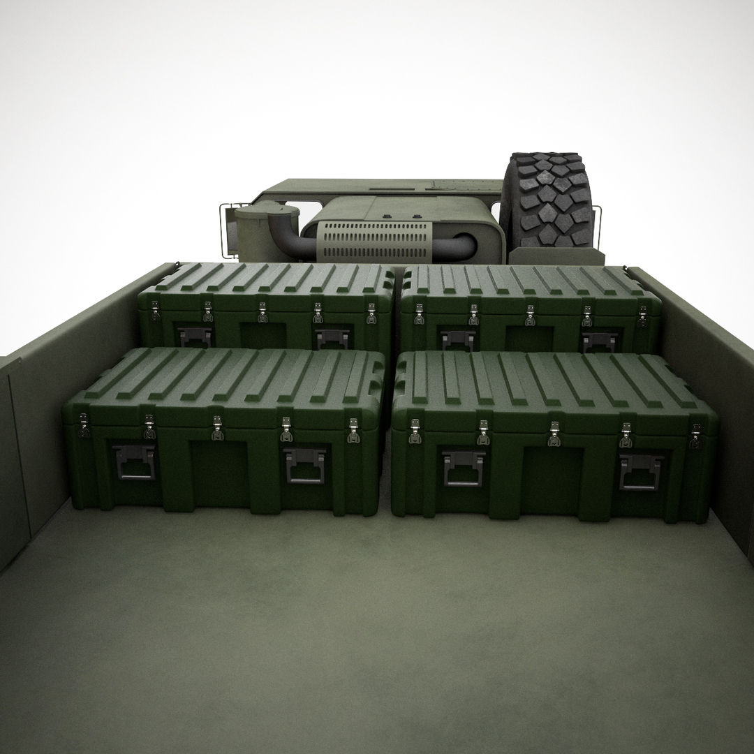 m985 cargo hemtt 3d max