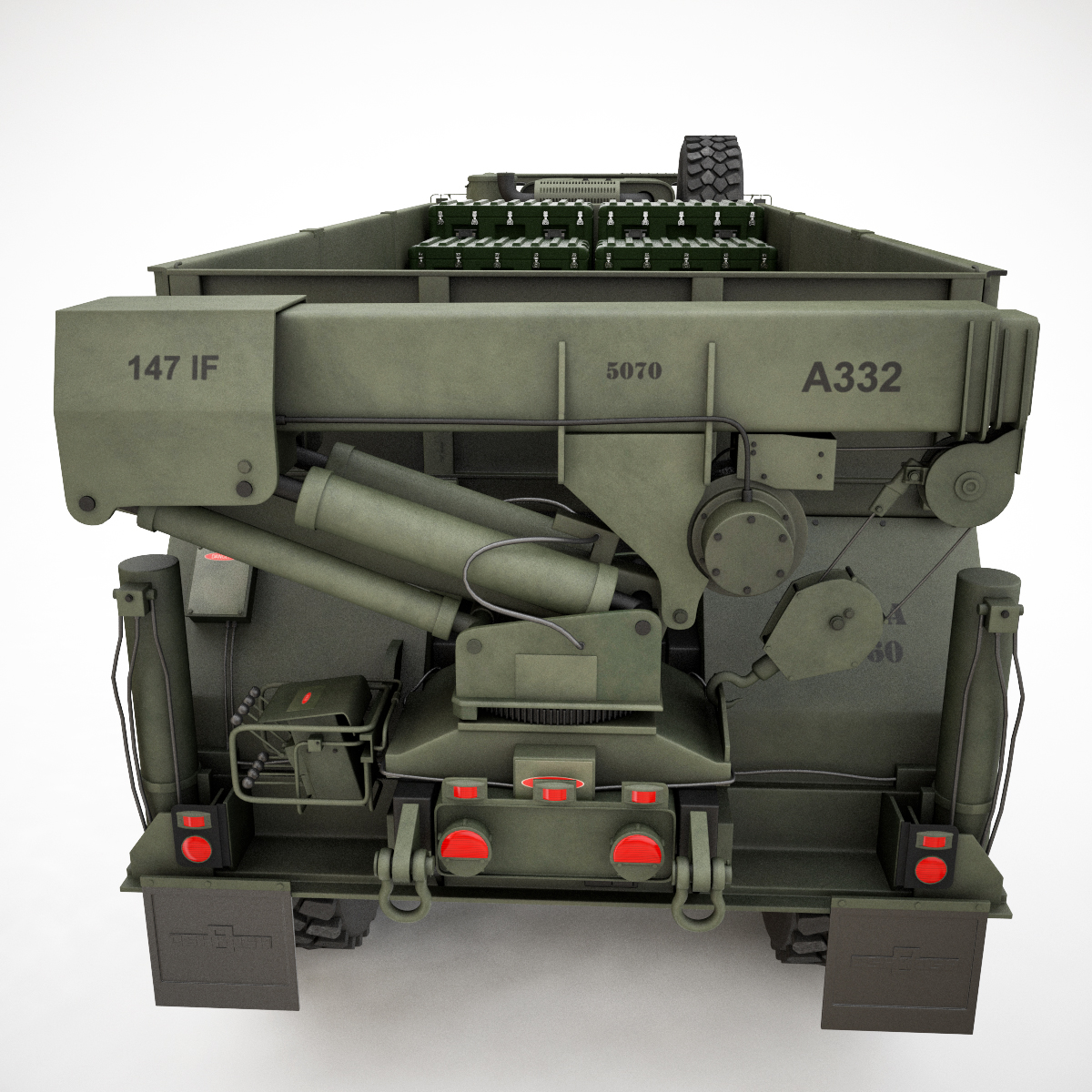 m985 cargo hemtt 3d max