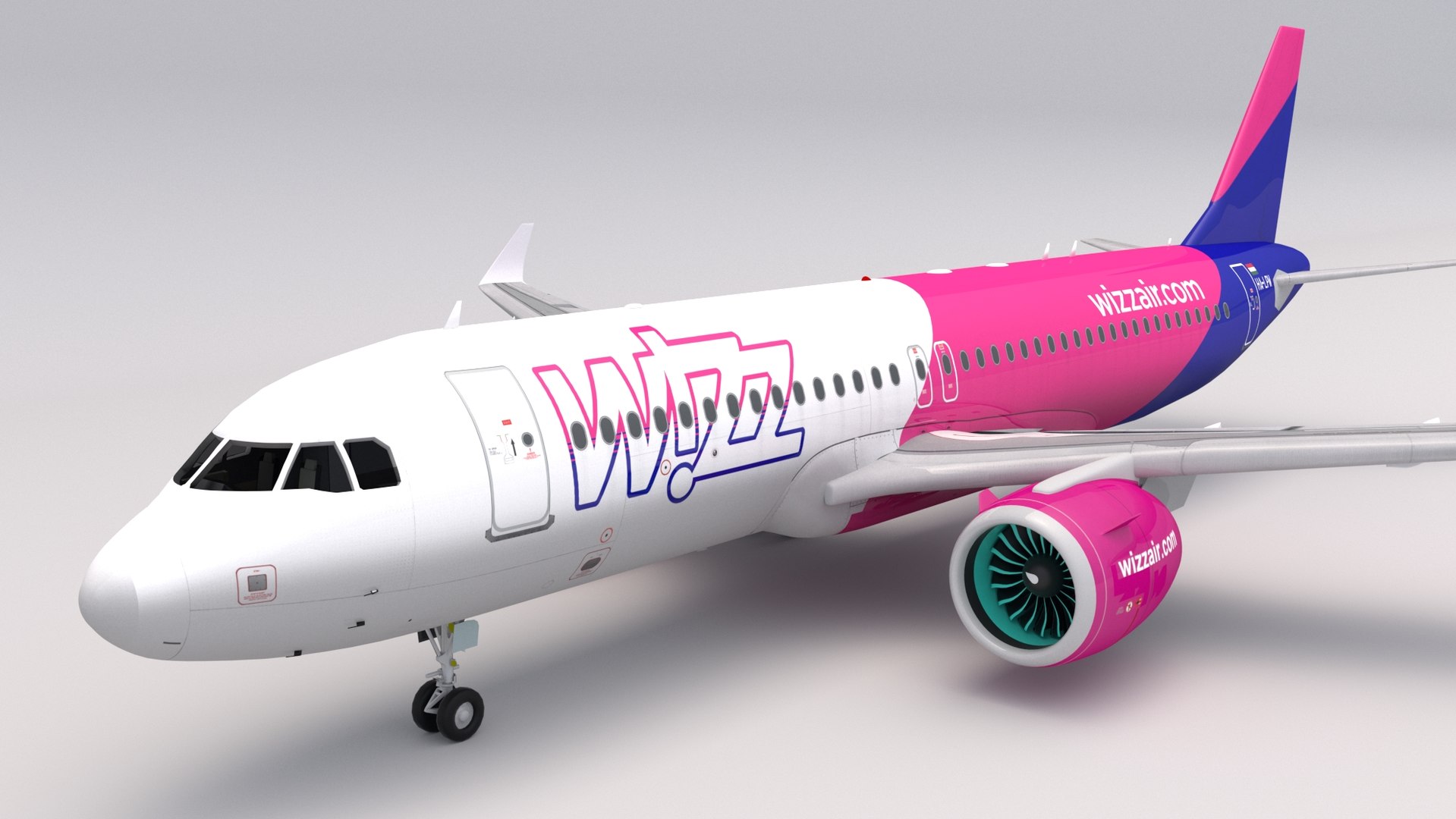 Wizzair A320neo 3D Model TurboSquid 1519088 Wizzair A320neo 3D Model TurboSquid 1519088