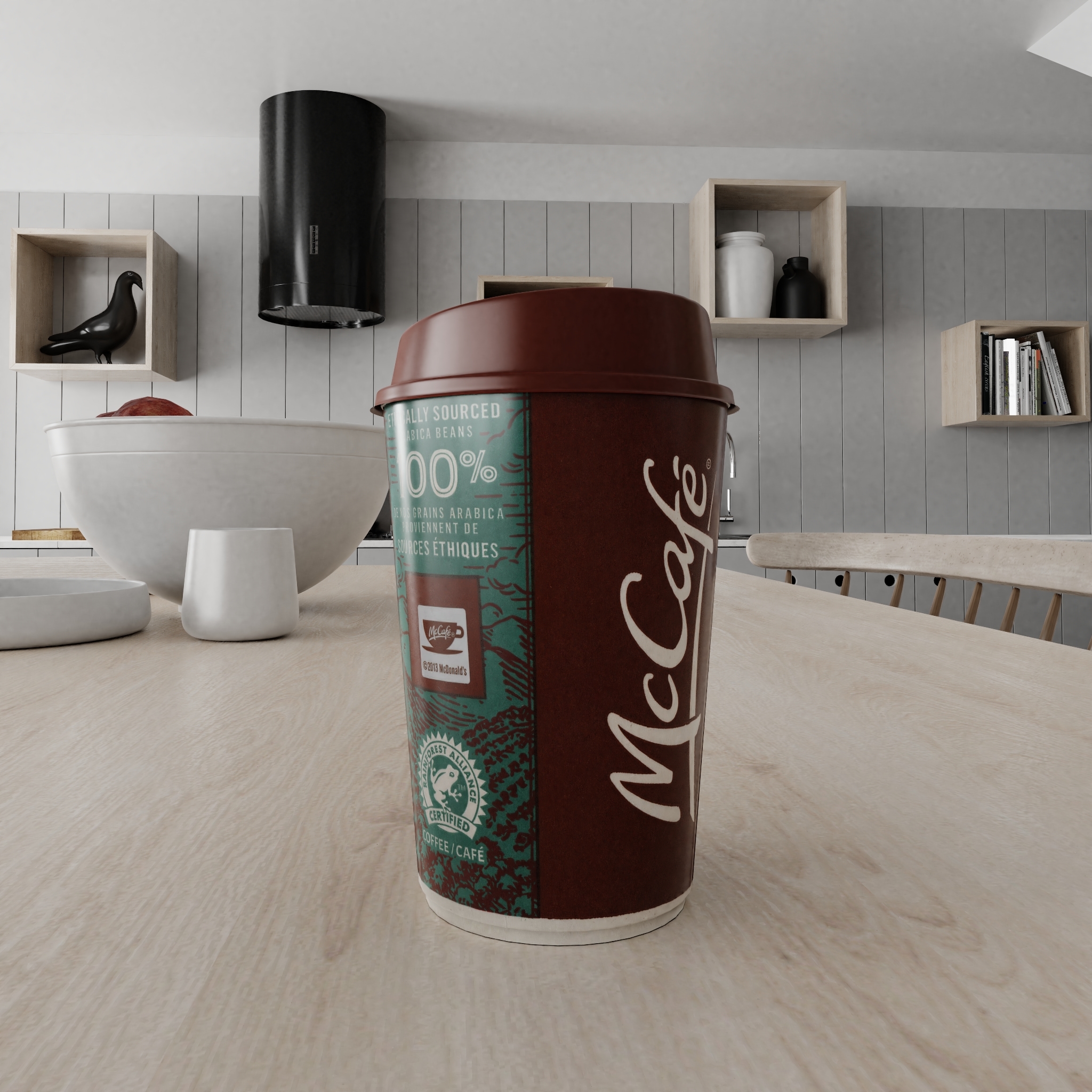 3D model mccafe cup - TurboSquid 1519083