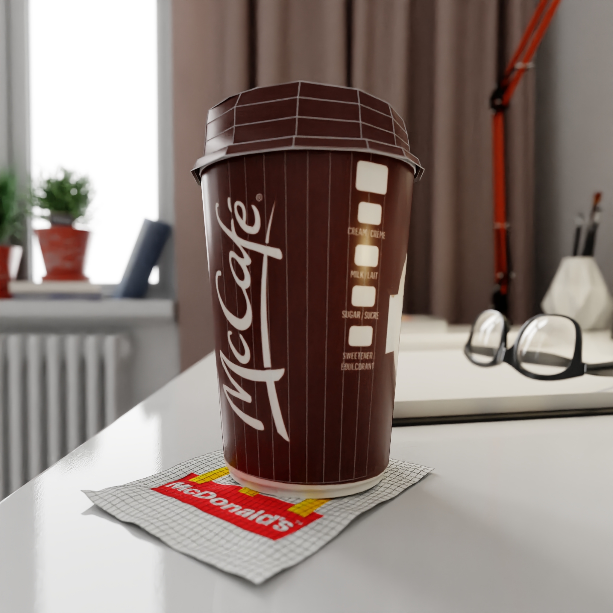 3D model mccafe cup - TurboSquid 1519083