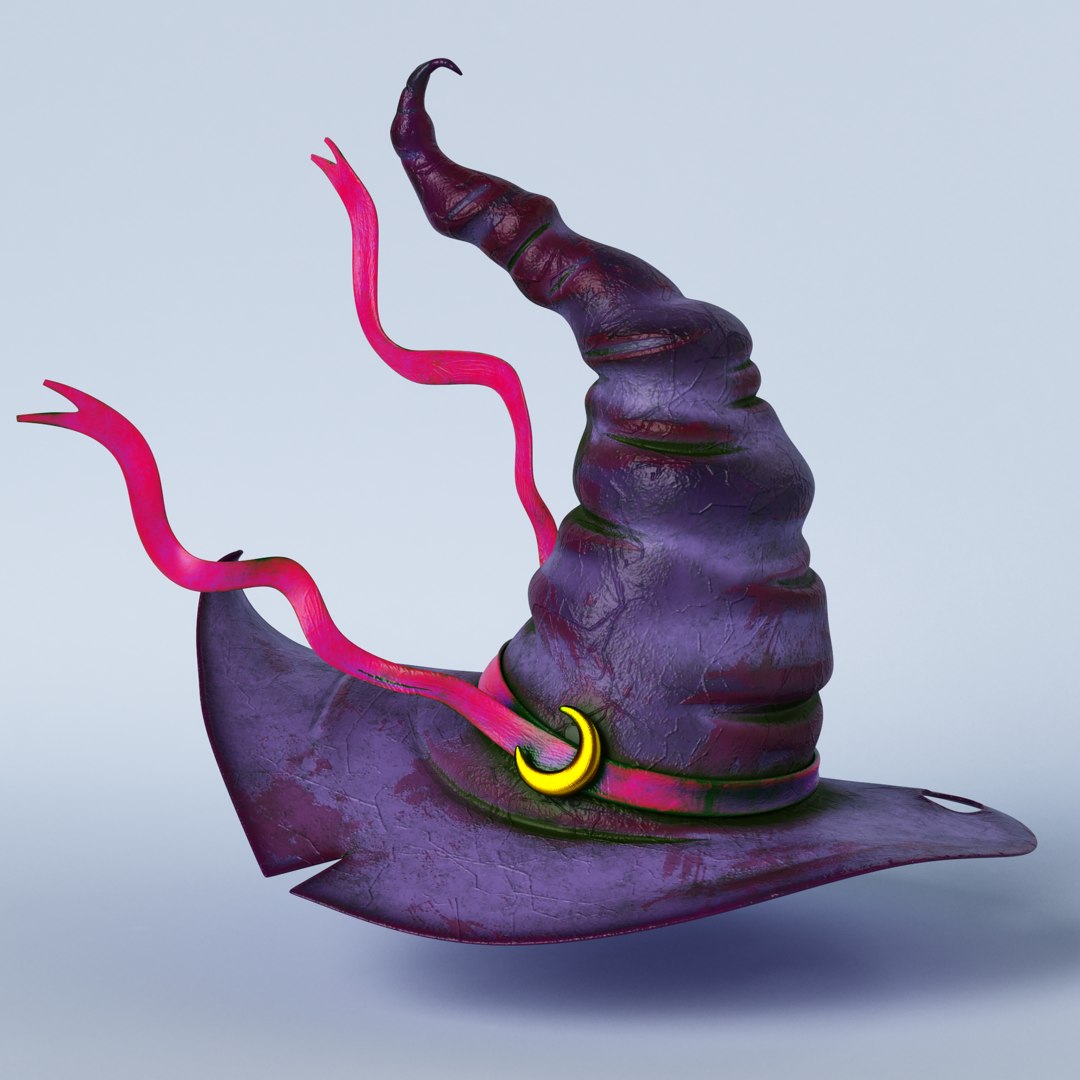 Witch hat model - TurboSquid 1518592