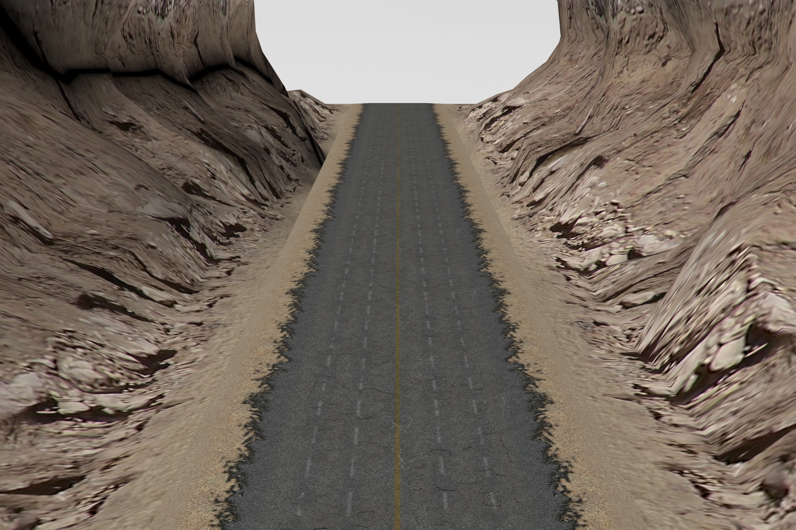 3d model pro road terrain pack