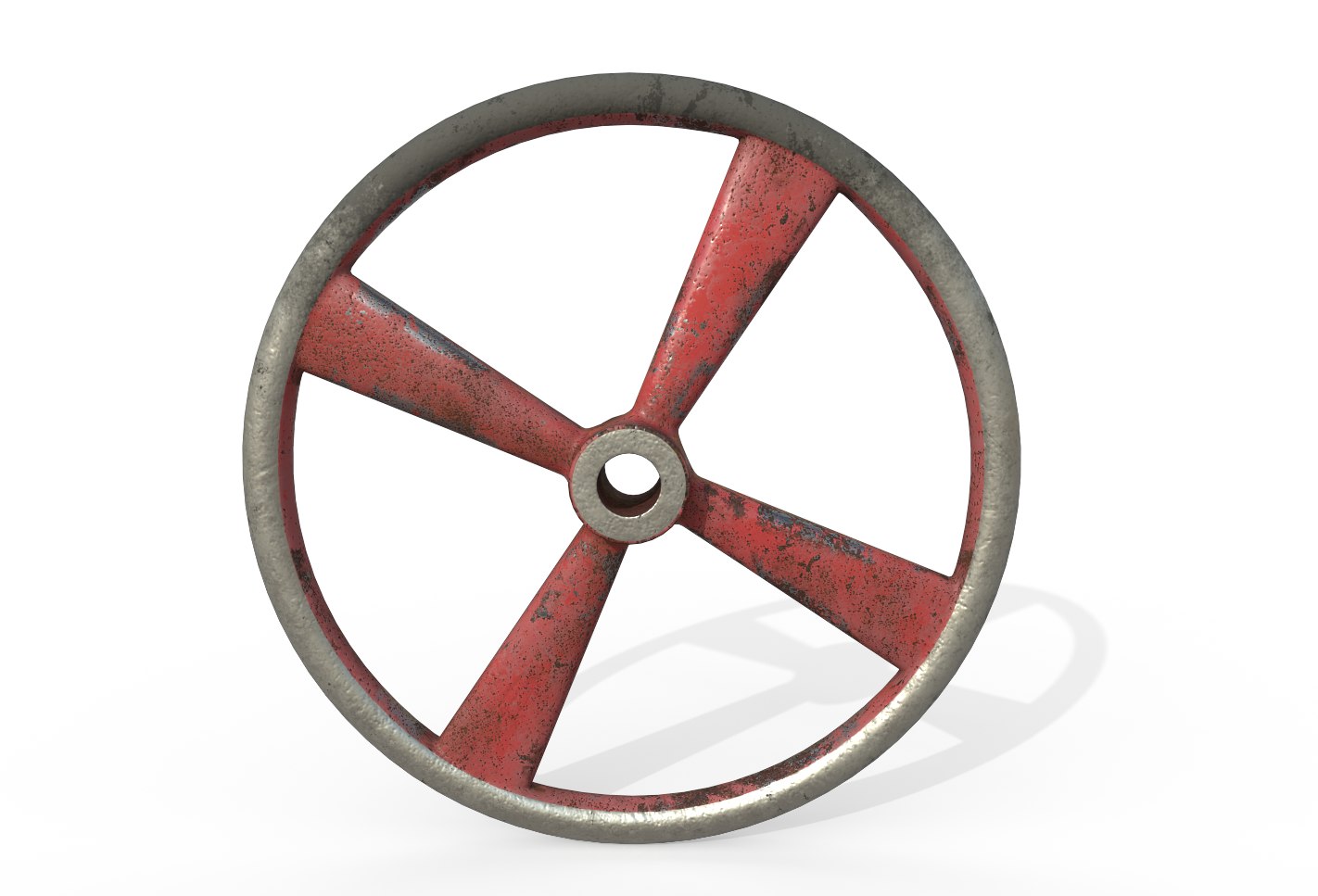 Hand wheel 3D model - TurboSquid 1519484