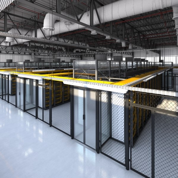 3D data center model - TurboSquid 1519569