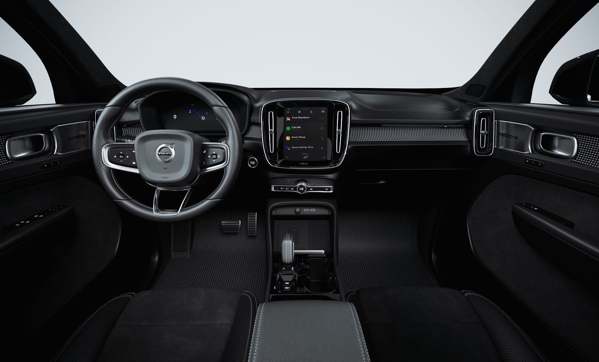 2020 xc40 recharge interior car 3D - TurboSquid 1519558