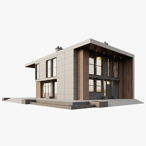 Modern Luxury House 3D model - TurboSquid 1776245