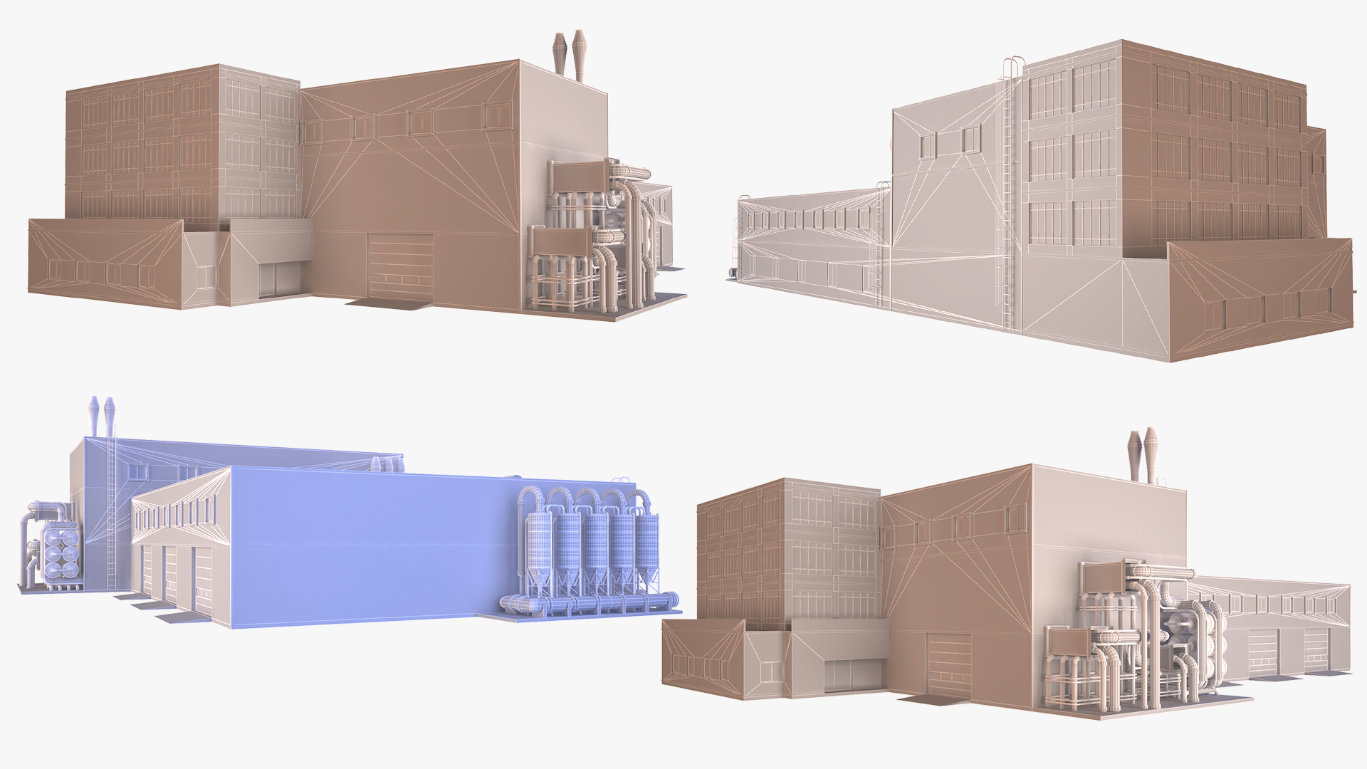 3D model industrial building 07 - TurboSquid 1519786